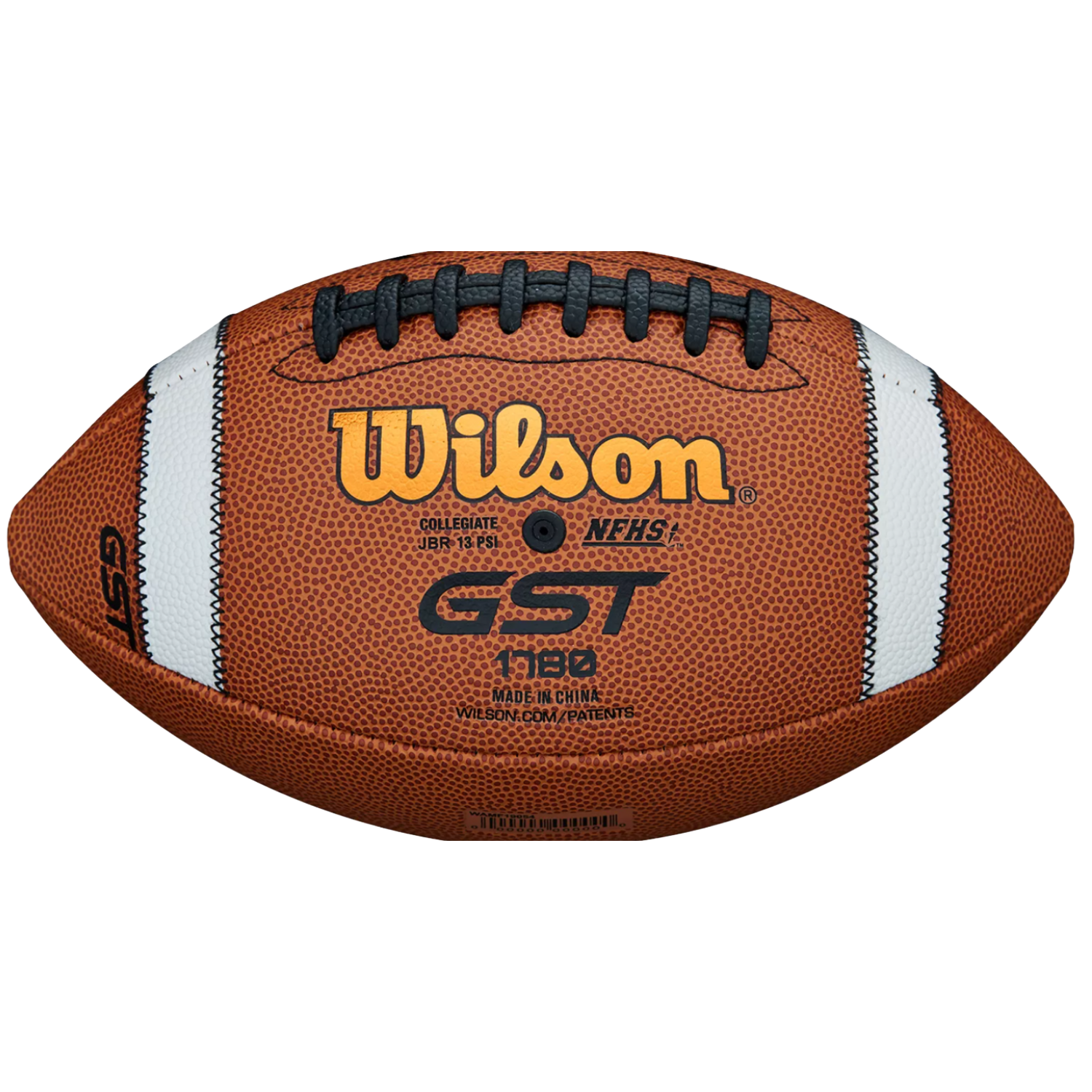 Wilson GST TDS Composite - Official Size Football for Advanced Play ...